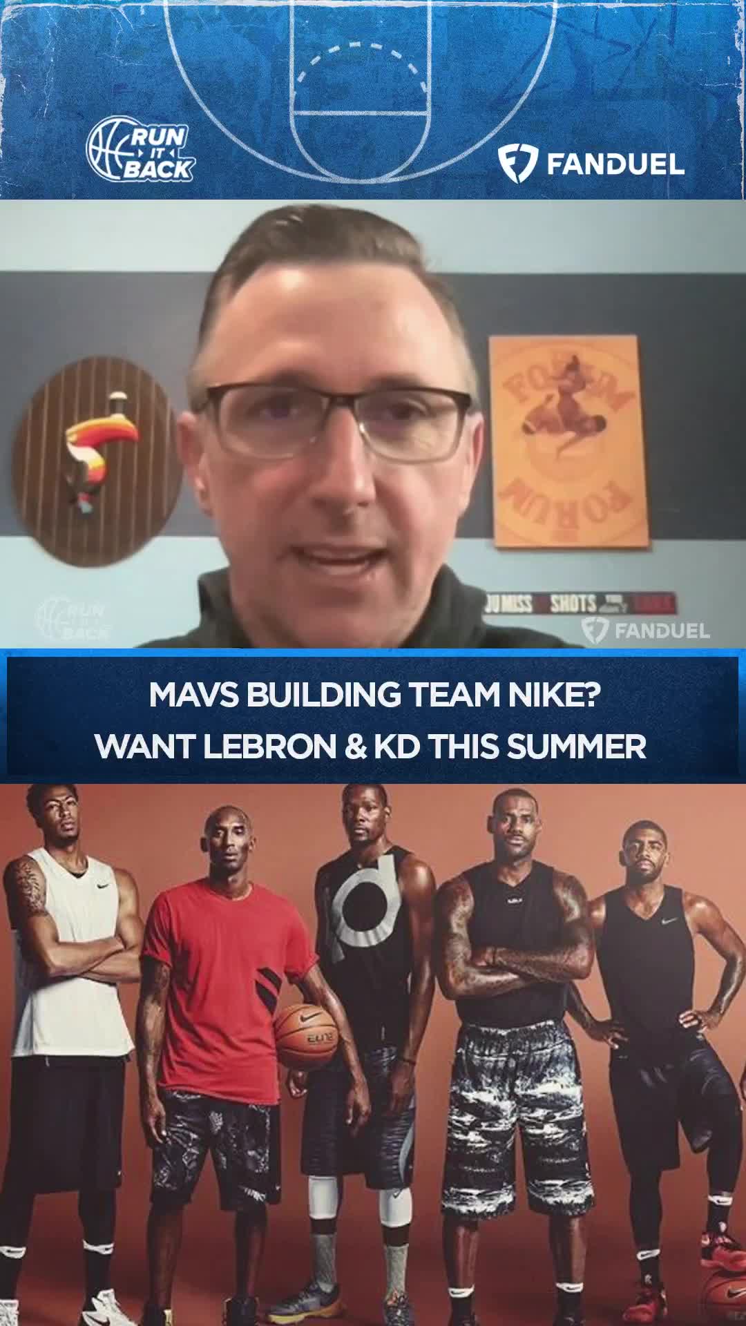 Watch [RunItBackFDTV] Sam Amick: “Getting the former Nike crew back ...