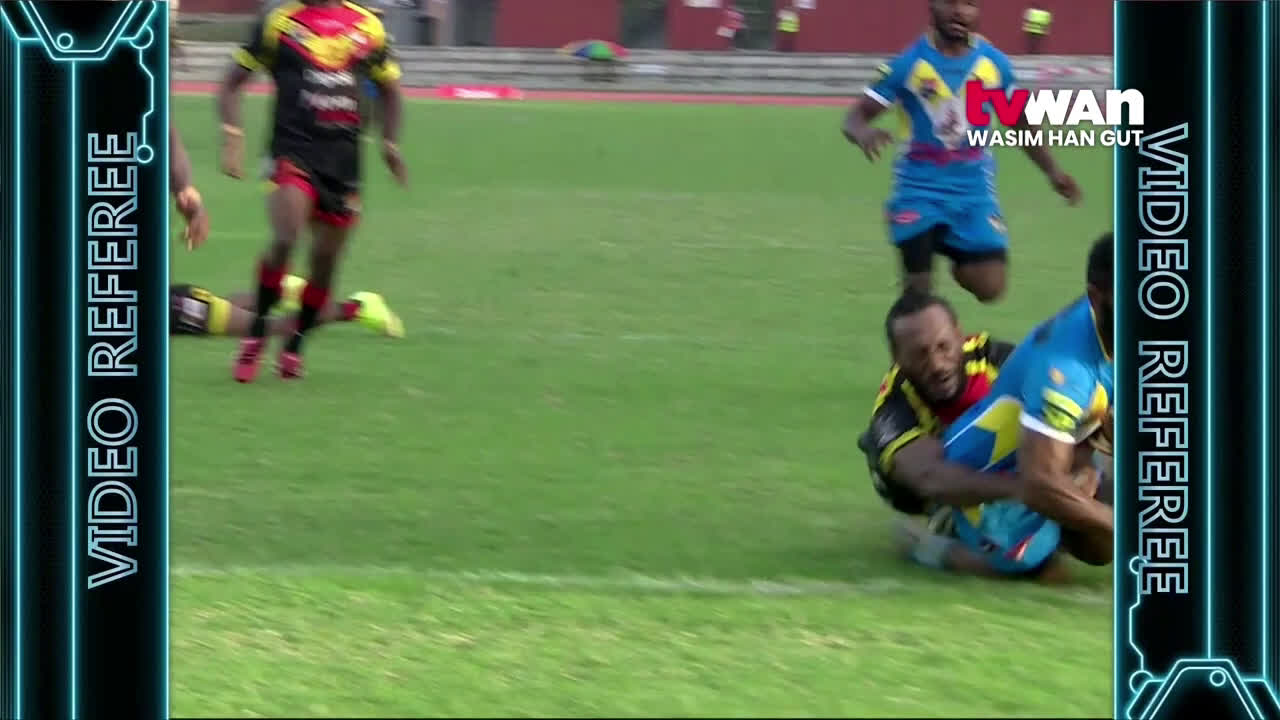 PNG Digicel Cup Top Quality NO TRY with convincing celebration