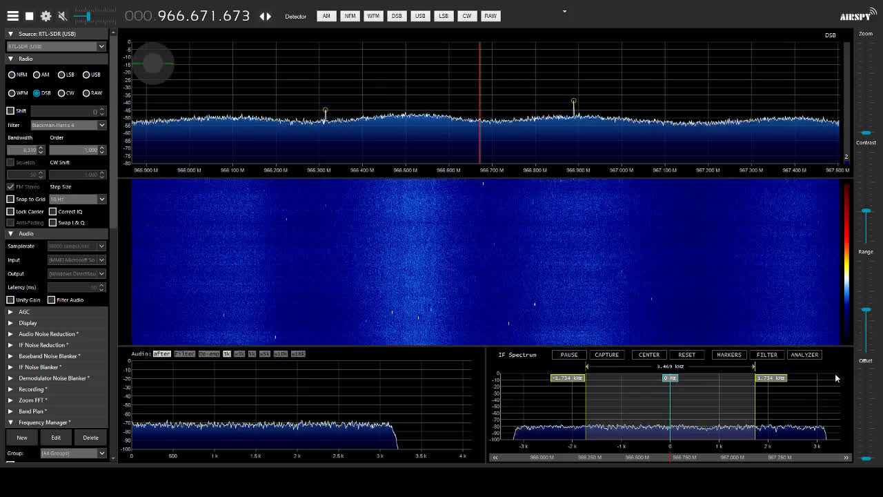 Extremely wide band FSK?