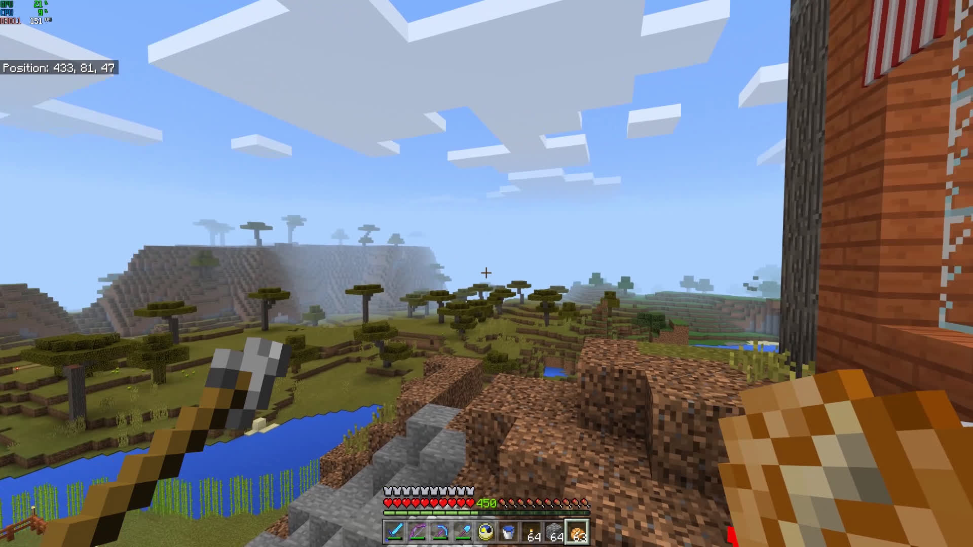 Minecraft 1.2.13 hitching