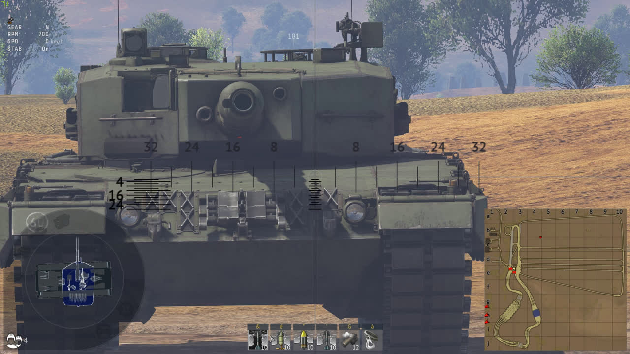 M774 ricochet on leo 2