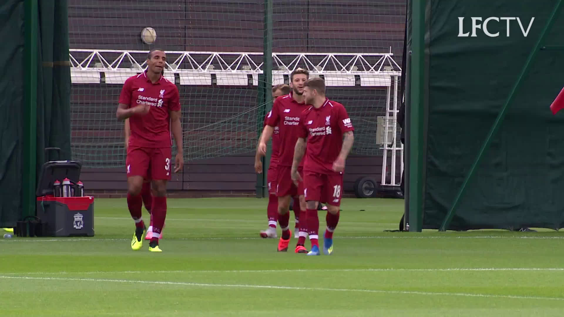 Inside Training All the goals from Melwood training game