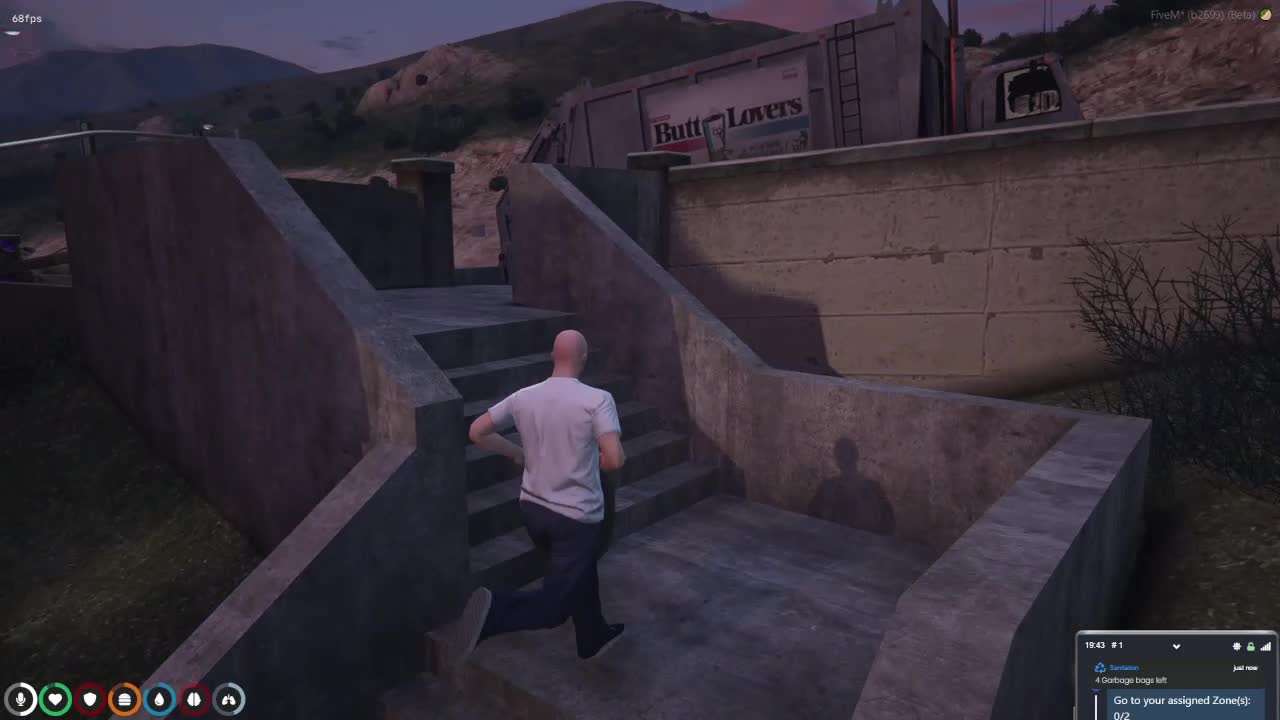 Watch Garbage put trash in trashmaster | Streamable