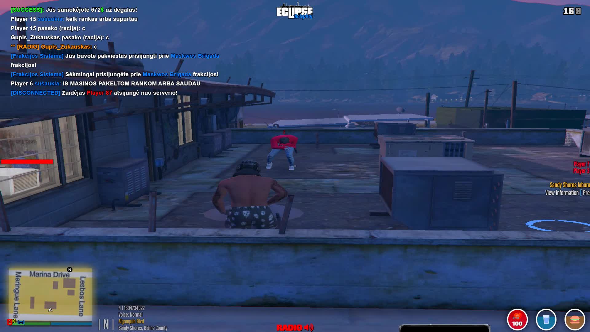 menesines atsijungia krc