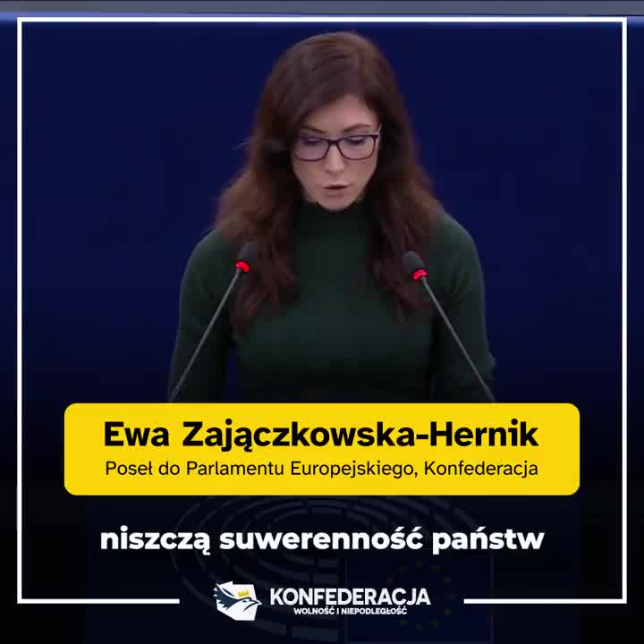 Watch Ewa Zajączkowska-Hernik - Wspólnie obrońmy Europę przed lewicową ideologią i zalewem ...