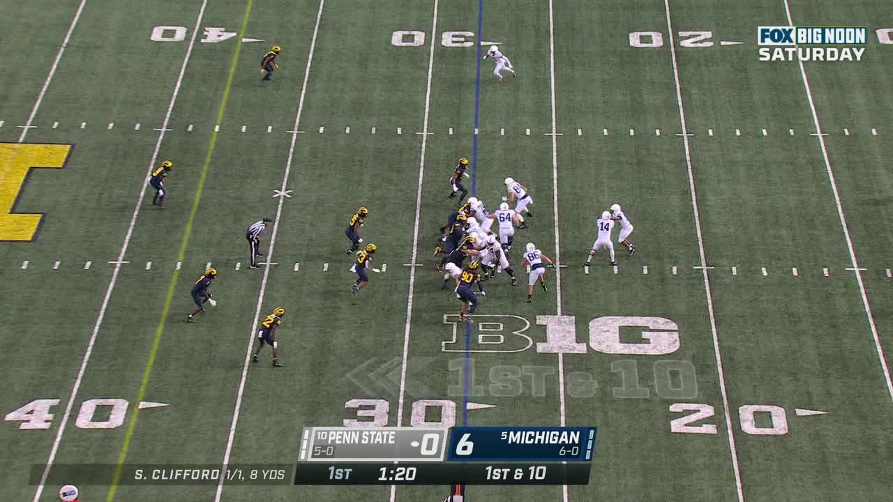 Watch 20220700005-Penn State-Colson wastes a blocker ...