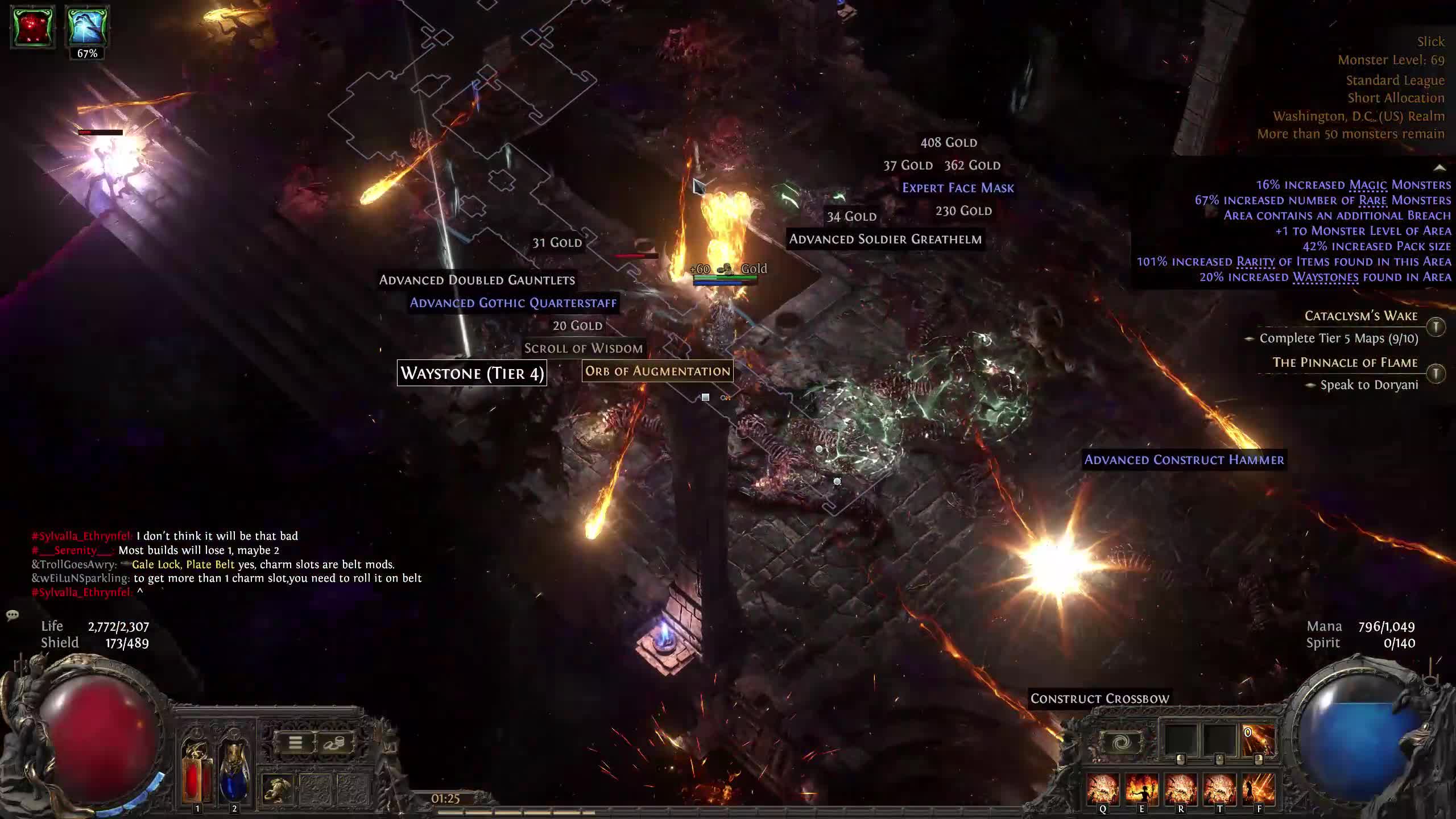 Watch PoE 2 Scattershot Unleash Wildshards Fireball + CoC Fireballx2 | Streamable