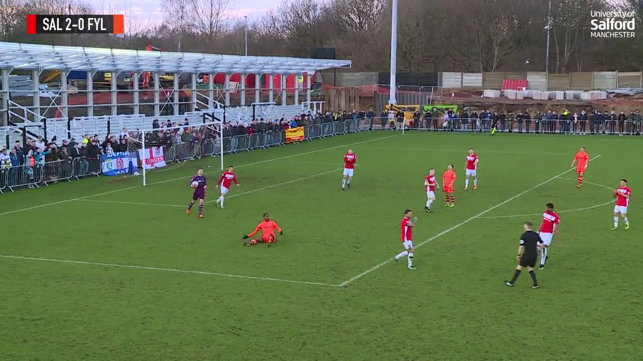Bohan Dixon dive vs Salford City