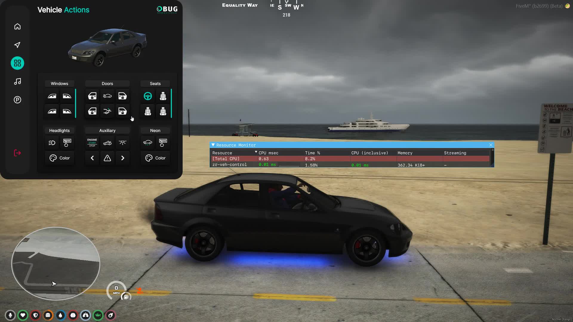 Watch 0BugScripts Vehicle Control - Resmon | Streamable