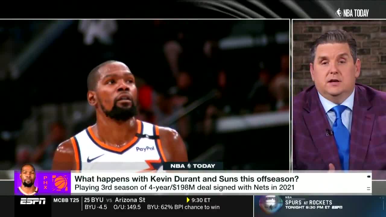 Watch Oh No He Didn't - Windy on KD's future with Phoenix: "They're gonna trade him and he knows ...