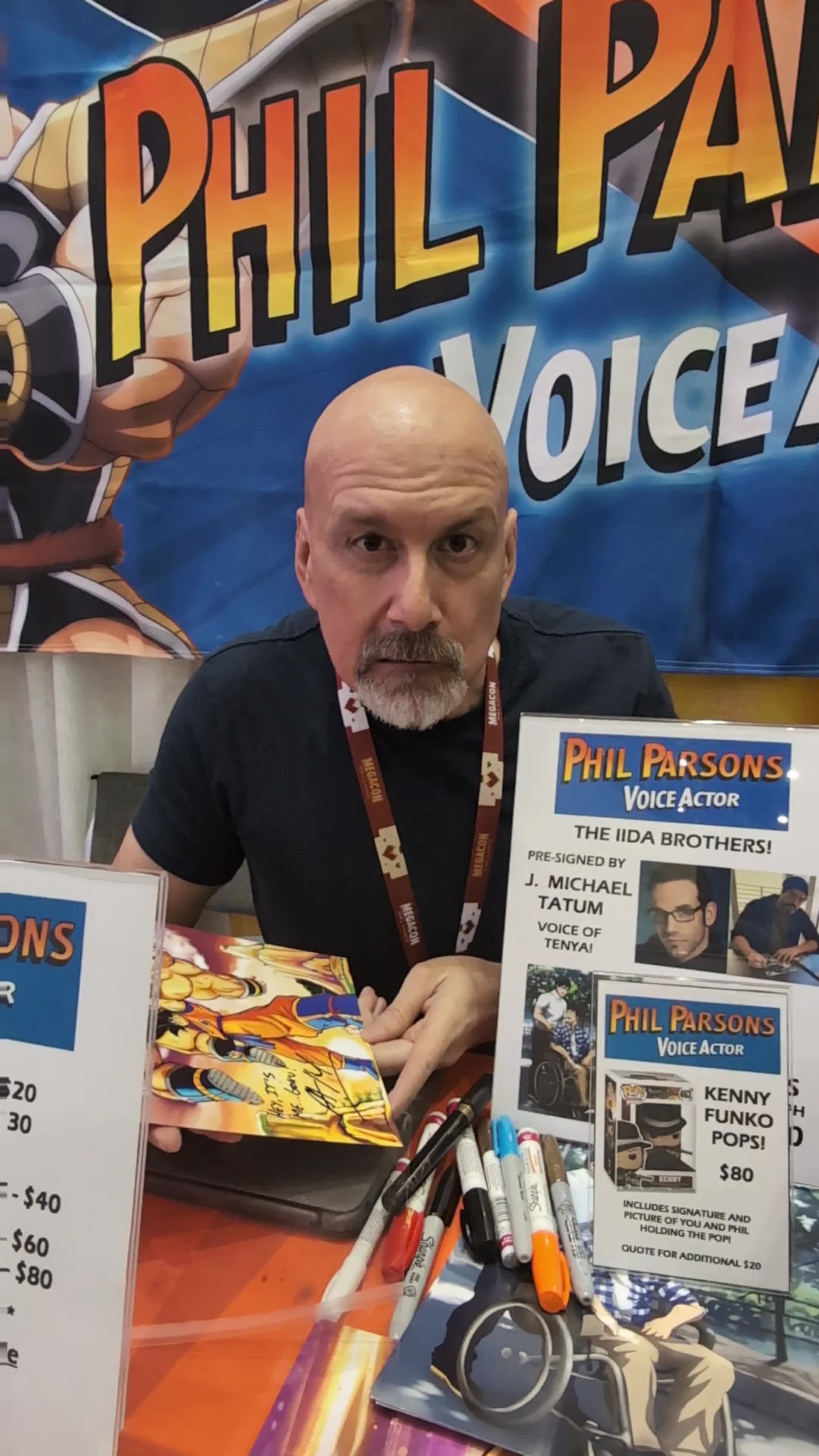 Watch Over 9000! Phil Parsons - Nappa Voice Actor | Streamable