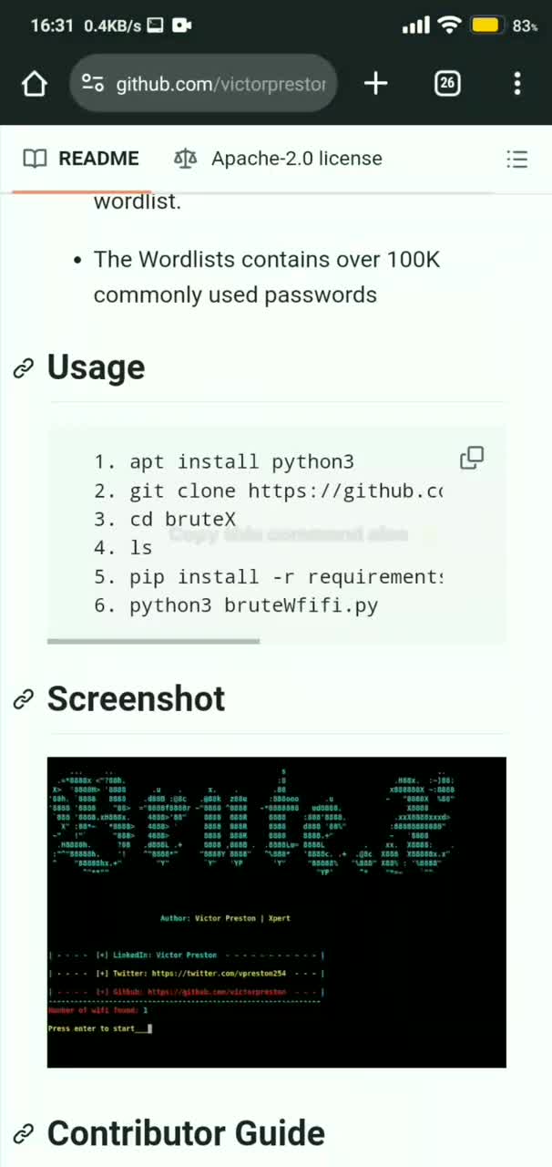 Watch Hack WiFi Password Using Brute Force Attack in Kali Linux NetHunter Terminal | Streamable