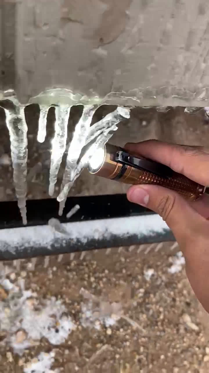 Icicle fun