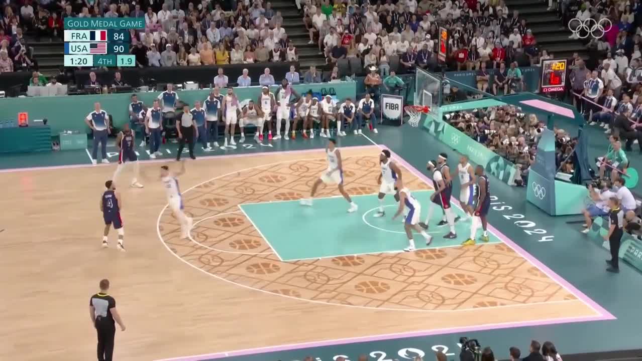 Watch Curry magic against France in 2024 Olympics | Streamable