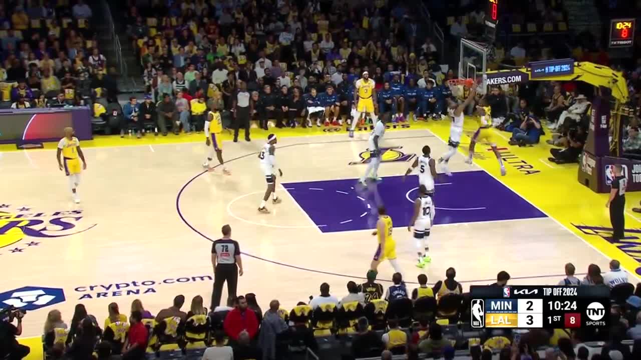 Watch Hoop Central - RUI HACHIMURA POSTER ON GOBERT. | Streamable