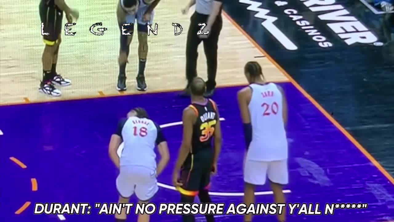 Watch Audio Of Kevin Durant Trash Talking The Wizards Bench | Streamable