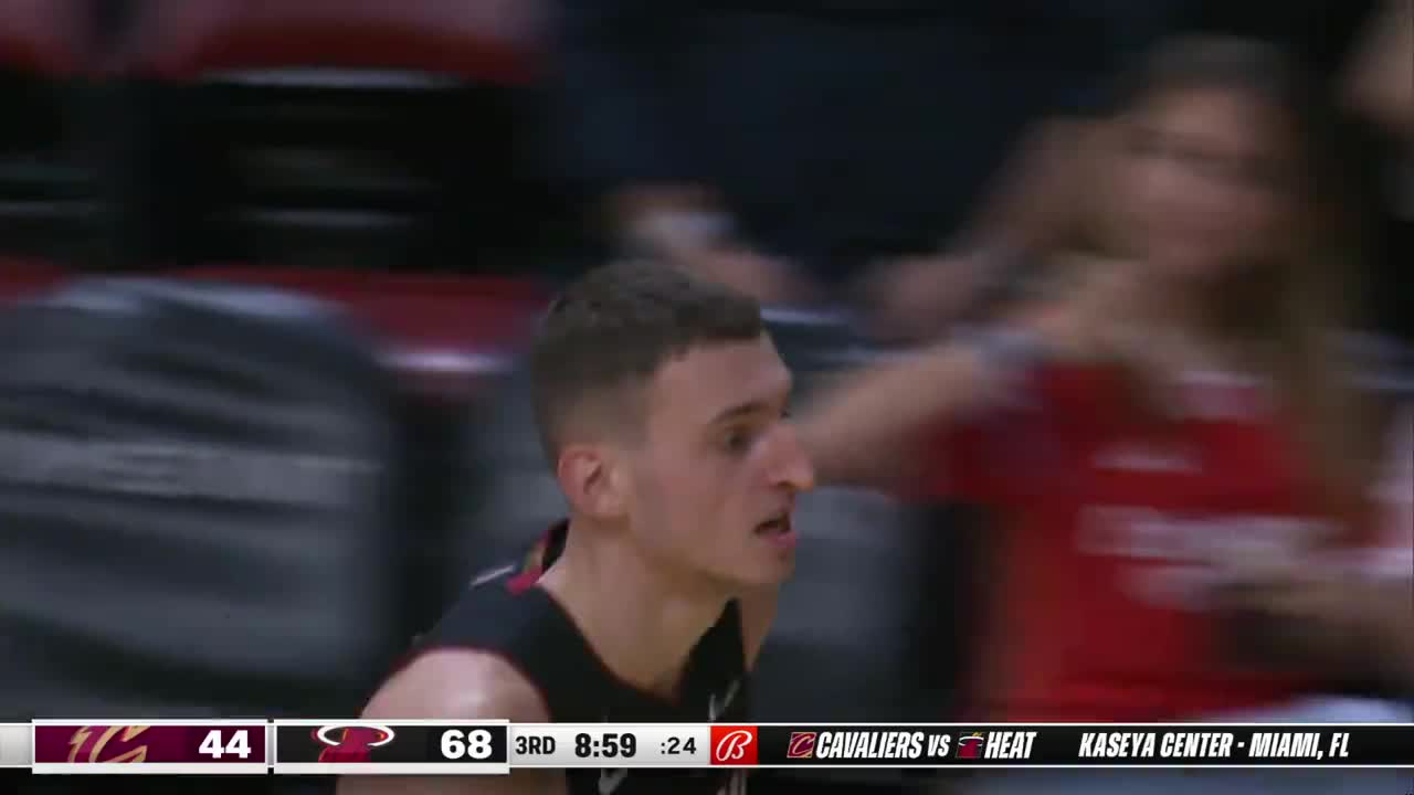 Watch Miami HEAT - Bam intercepted the pass then dropped an absolute ...