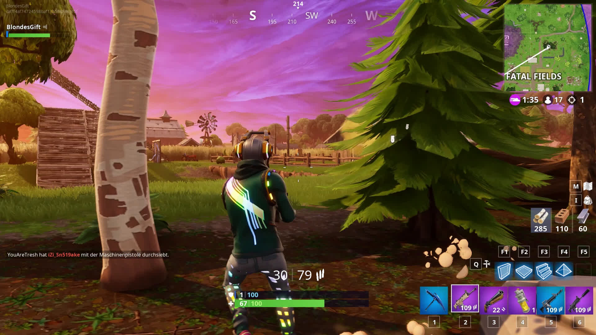 Just a normal day in Fortnite