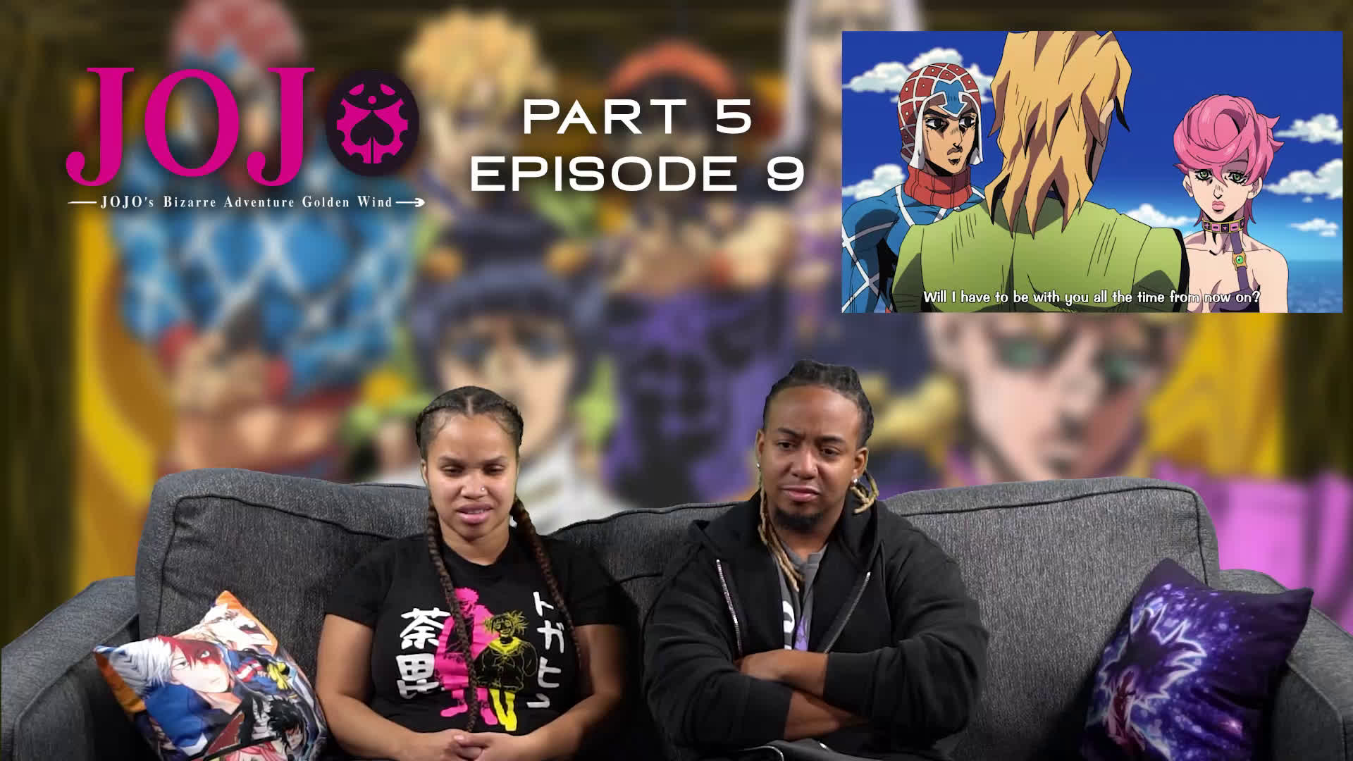 Watch The First Mission from the Boss | JJBA Part 5 Ep 9 | Streamable