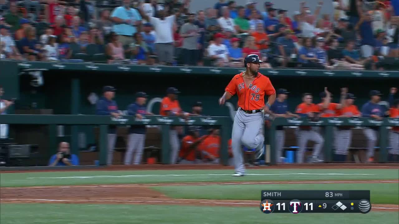 Chas McCormick double gives the Astros a 12-11 lead. Crazy game.