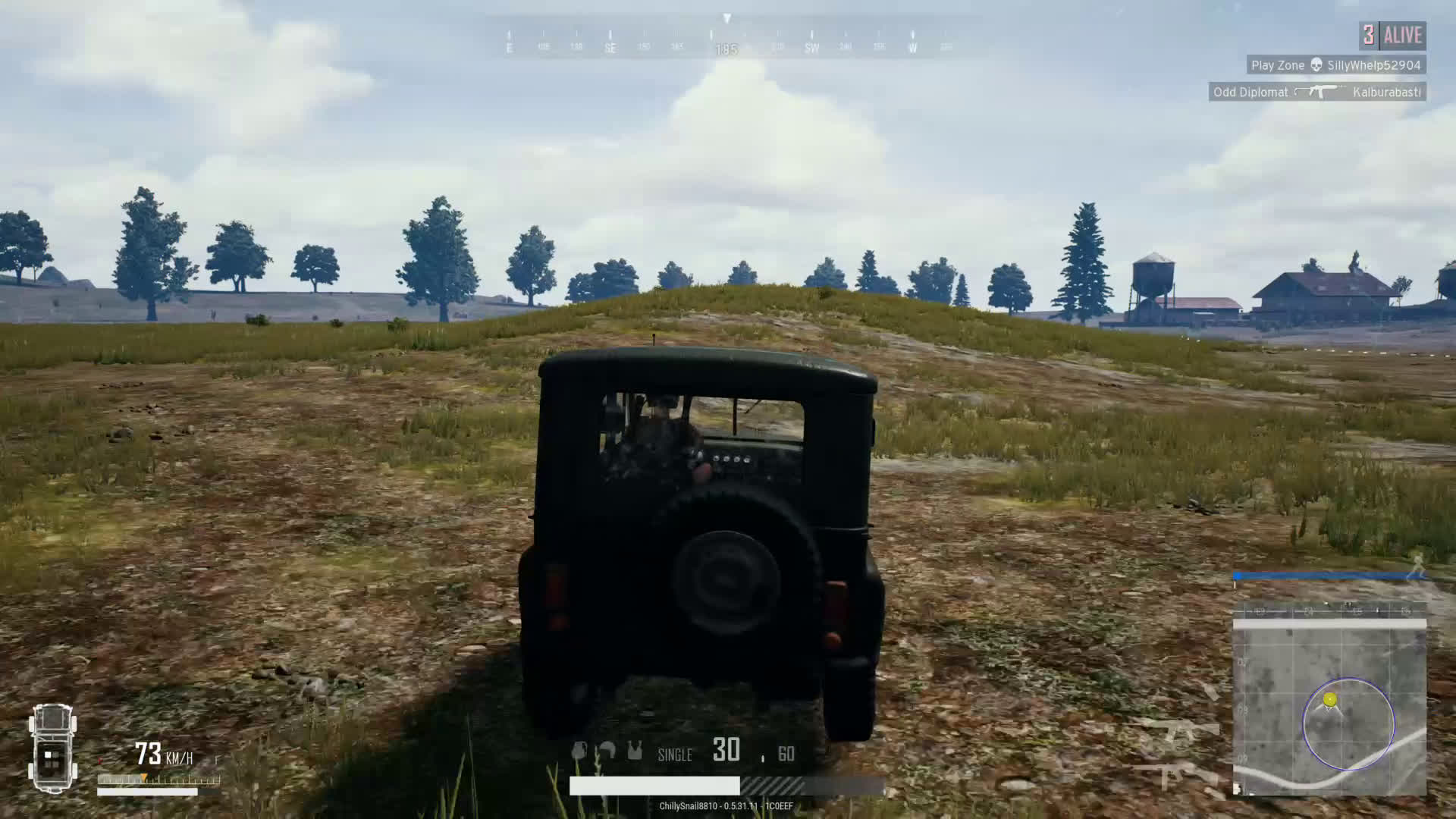 Pubg Jeep chicken dinner