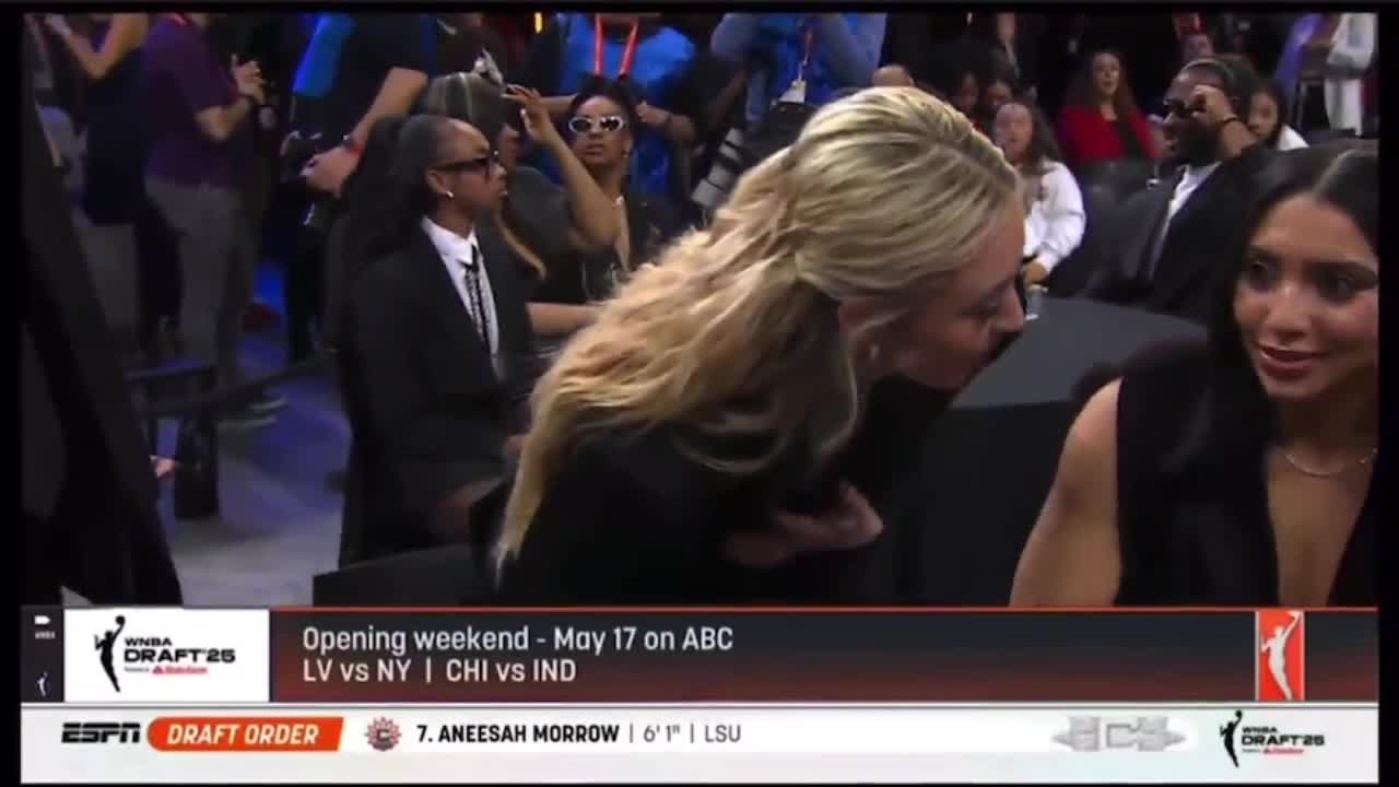 Watch yall does anyone else hear azzi say “you look handsome” to paige here? also it looks like ...