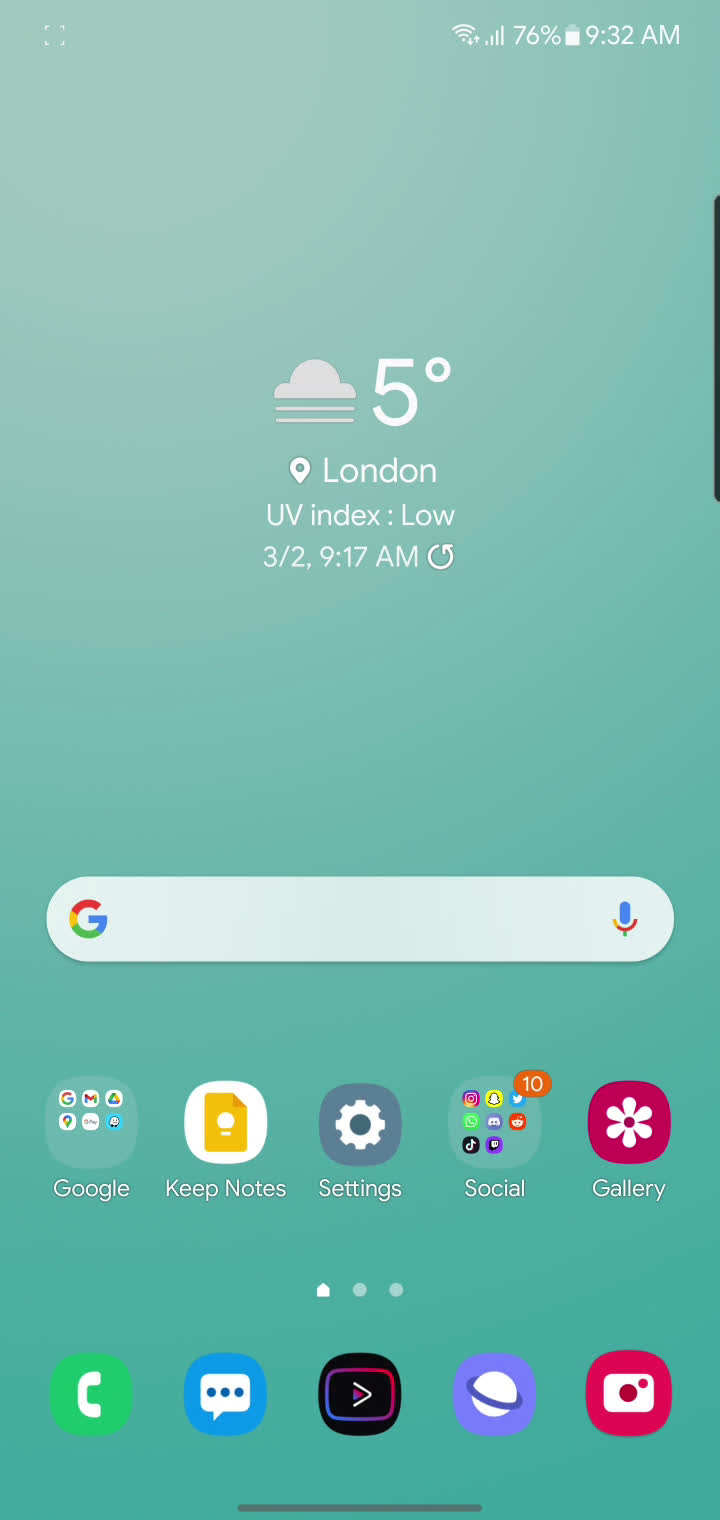 Android 11 easter egg