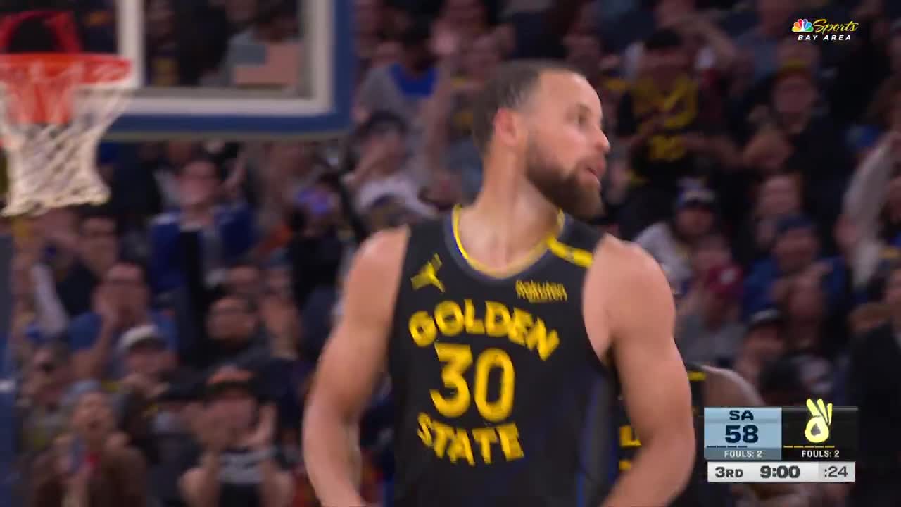 Watch NBA - 300 threes this year for Steph! It's his 6th 300+ three ...