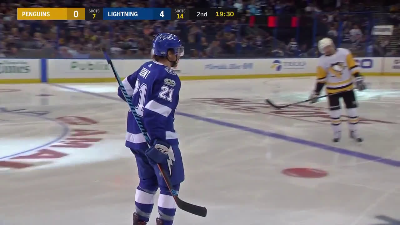 Brayden Point scores his 4th Goal of the Season