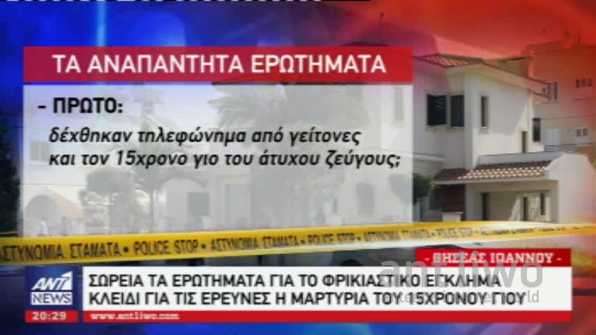 δολοφονια νεωτερα 1904
