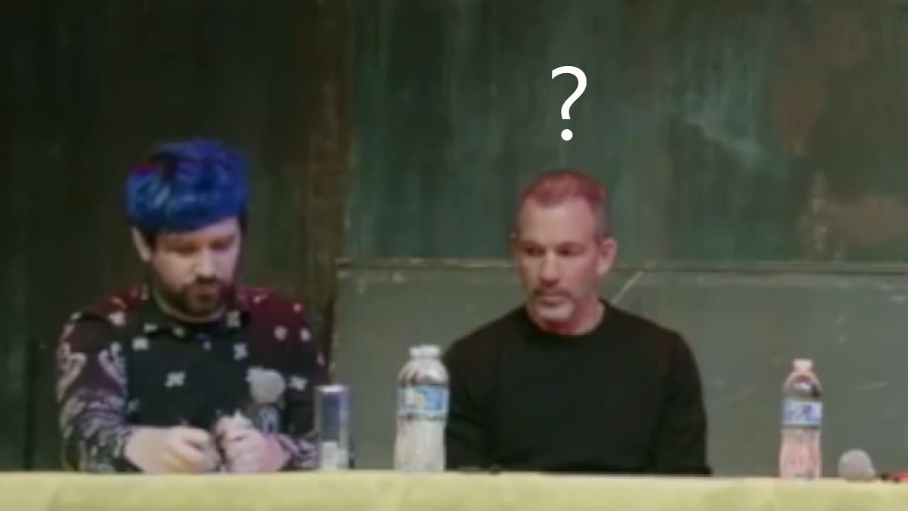 brian reading from destinys whiteboard?