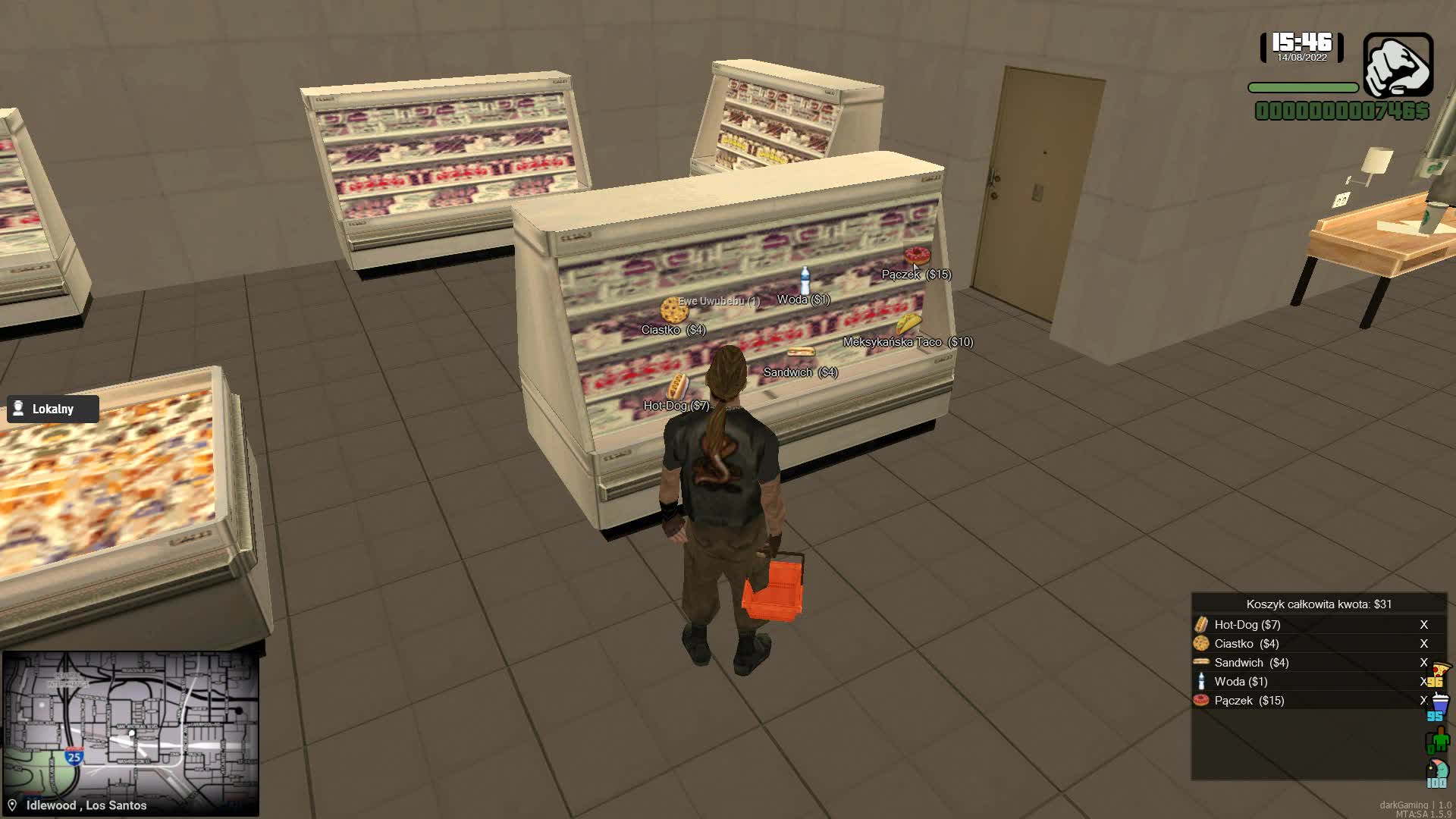 Watch System kupna jedzenia na stacji Benzynowej | Streamable