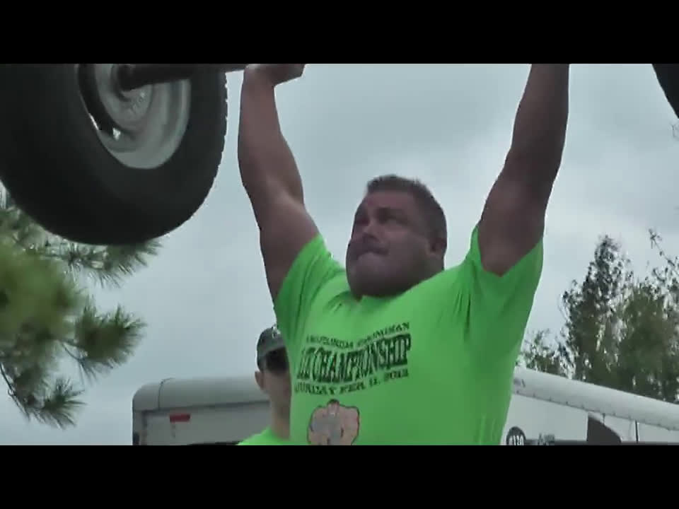 2012 NAS Florida strongman championship-Big jay axel press