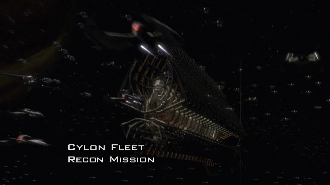 Cylon Fleet Recon Mission (BSG S02 E11)