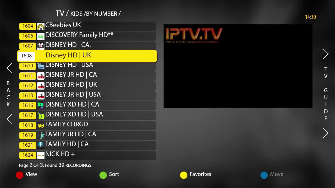 KIDS CHANNELS IPTV.TV - Embed