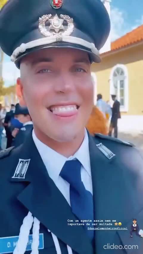 Daniel Monteiro é polícia