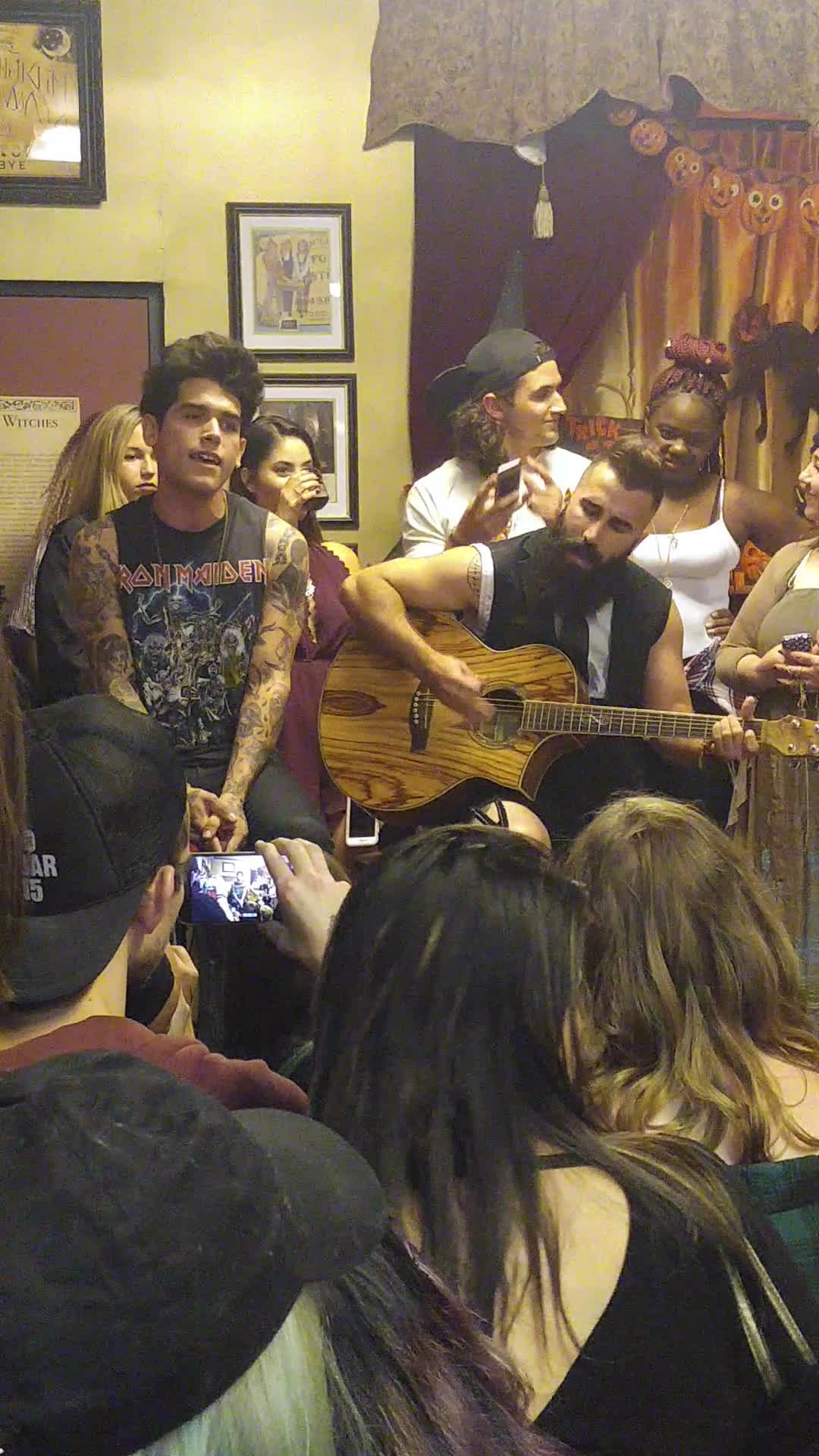 BB18 Paul performs with band StrangeFacesLA at meetup 10/14 Pt. 1