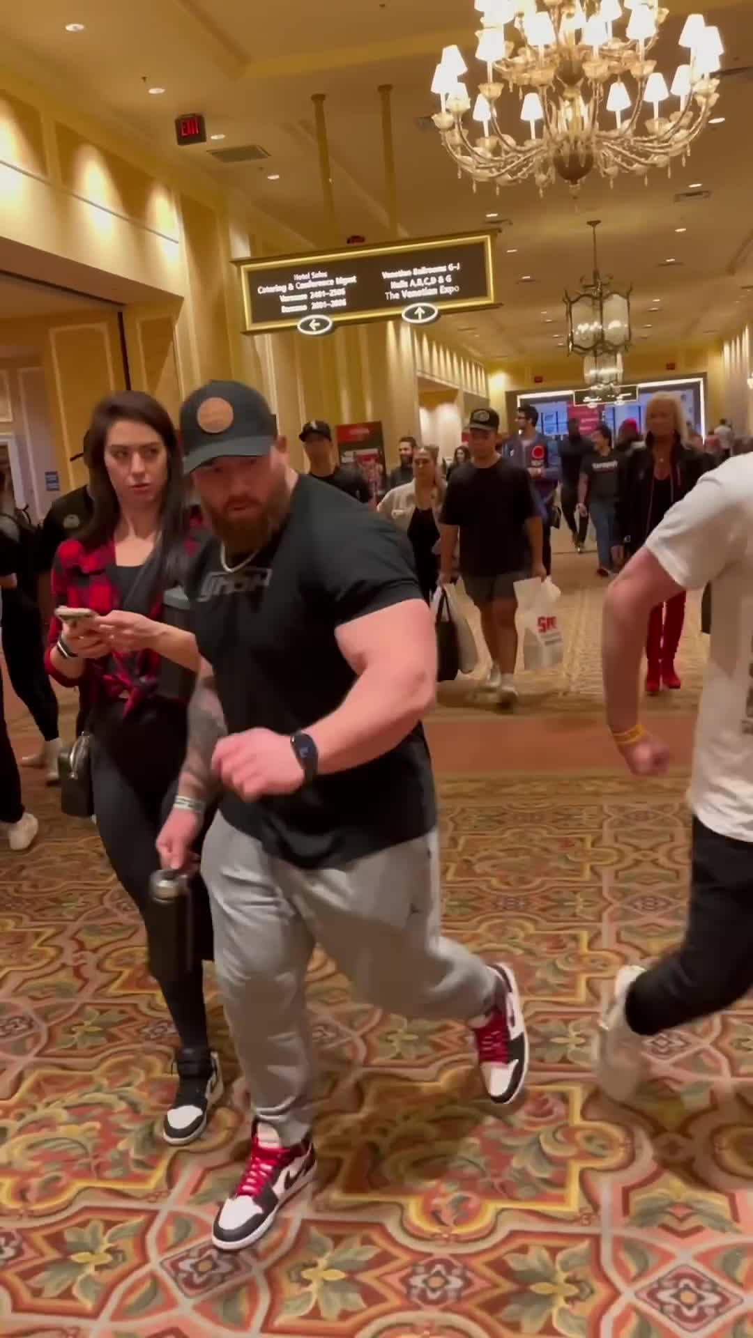 Watch It’s really hard for me to walk past people because my shoulders ...