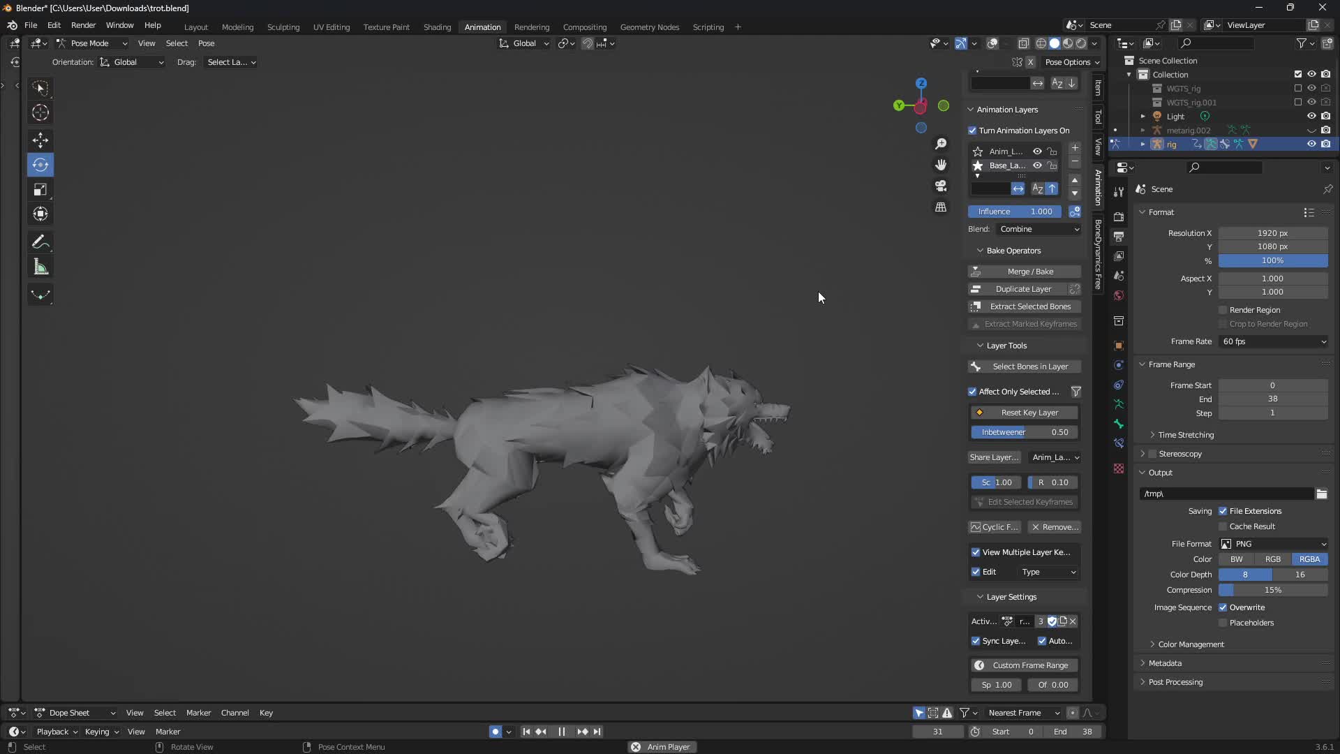 Watch wolf walk | Streamable