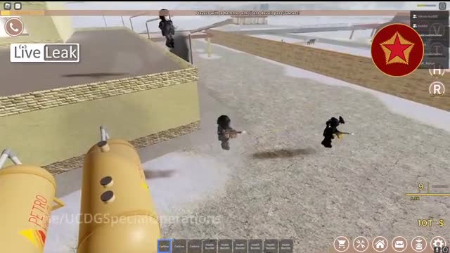 POV footage of UCDG and CDM operatives in heavy combat around the ...