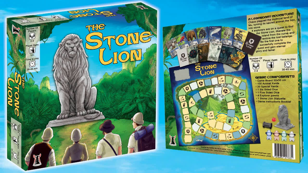 "The Stone Lion" Board Game Teaser (Book Intro)