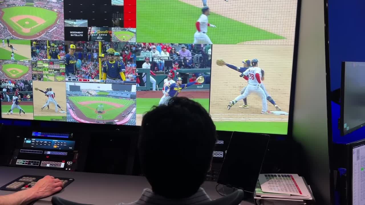 Watch MLB Replay Center in Action | Streamable