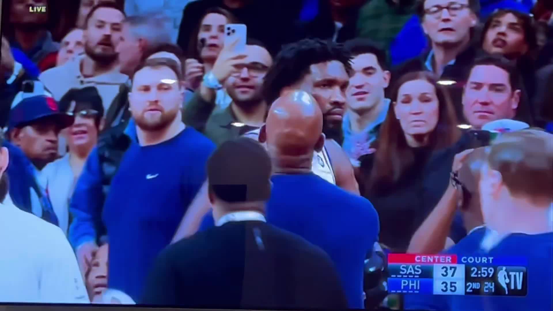 Watch Rob Perez - oh my god. same ref just ejected embiid. #1 | Streamable