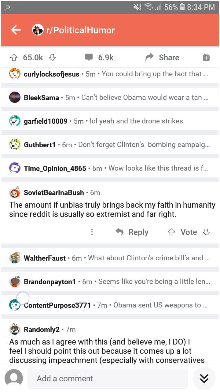 Reddit Frontpage 1/4/2021