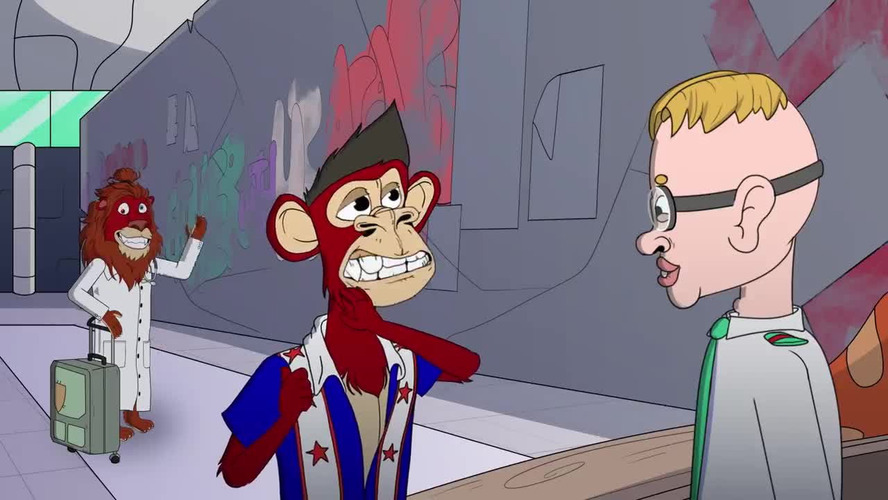The Red Ape Family S01 E01 NFT Series