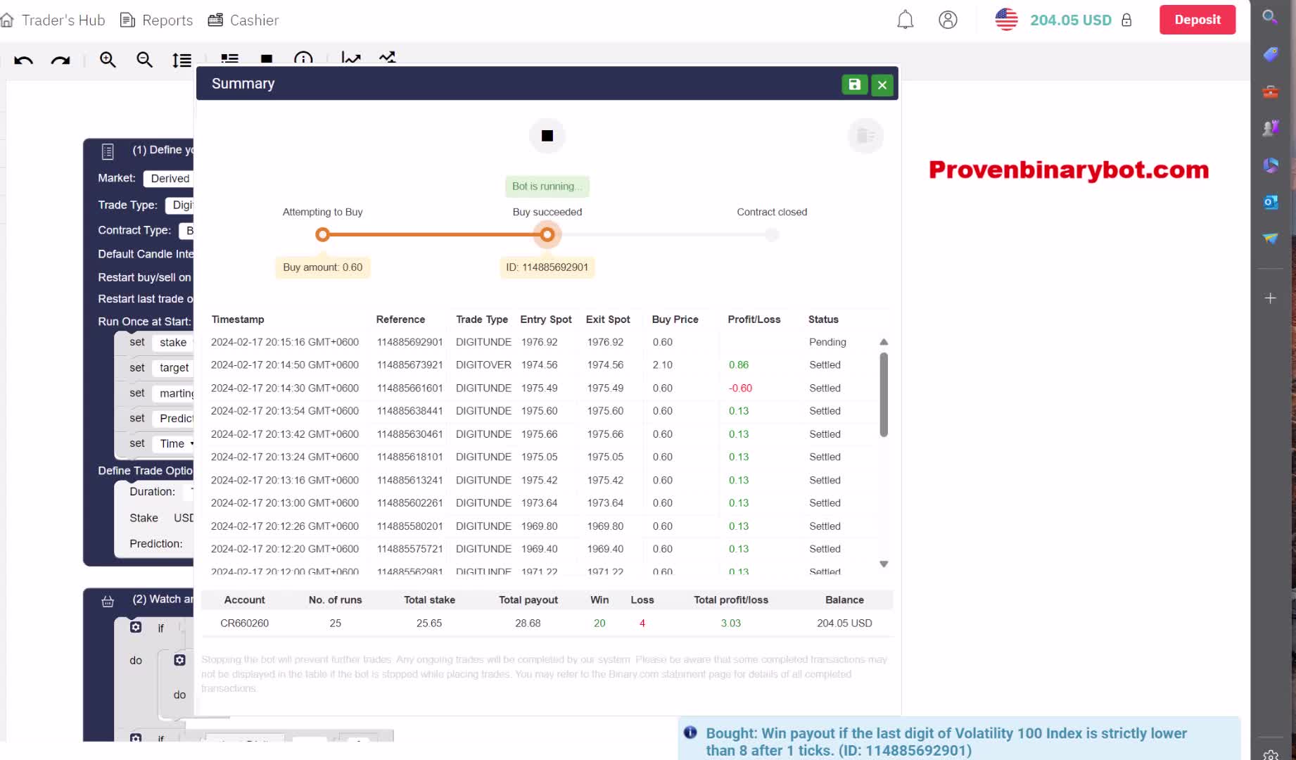 Watch PBB Free - iDigit Deriv Bot 2 | Streamable