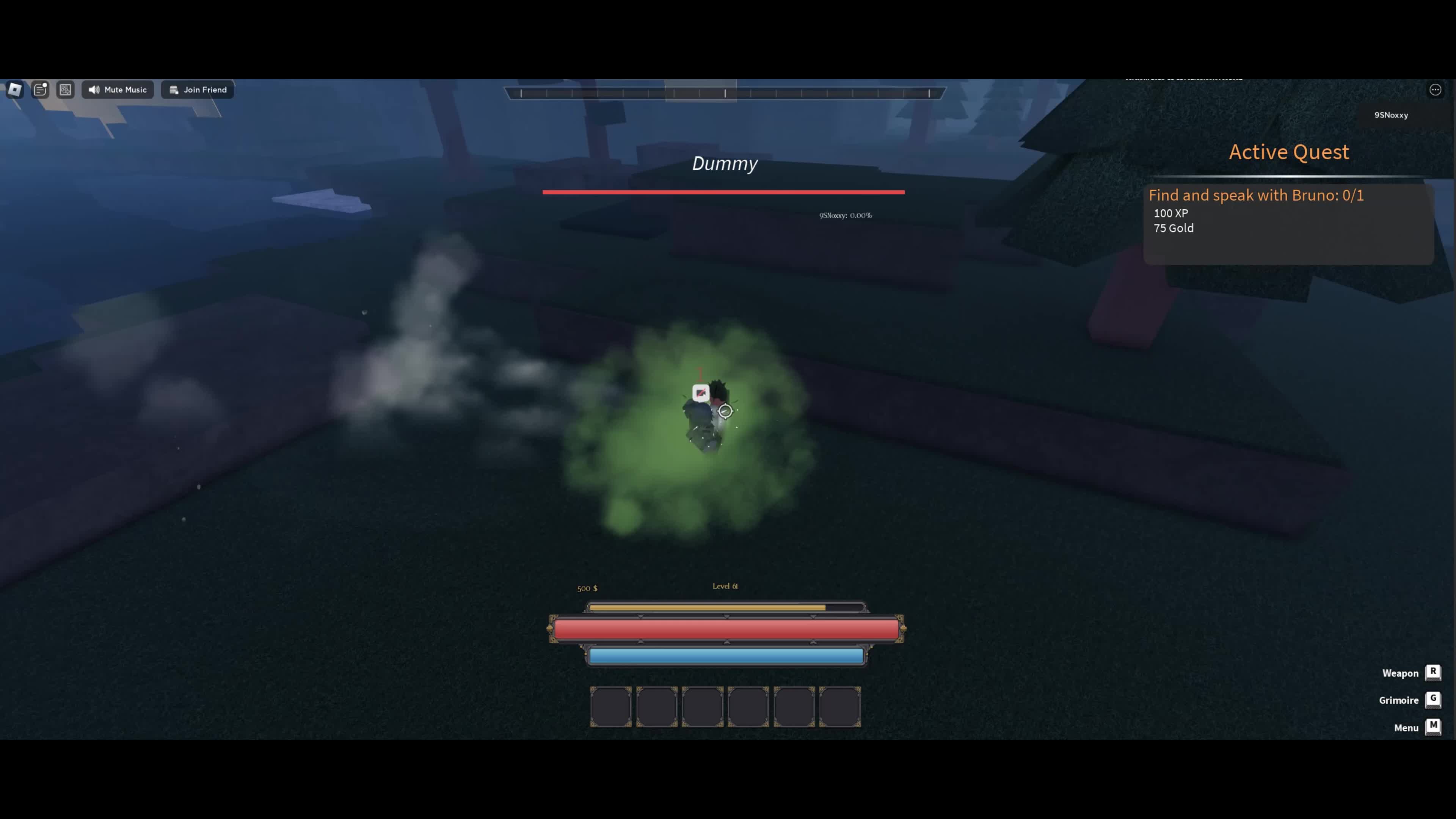 Clover Retribution: New Combat (No Cooldown Rush Mechanic = DBZ)