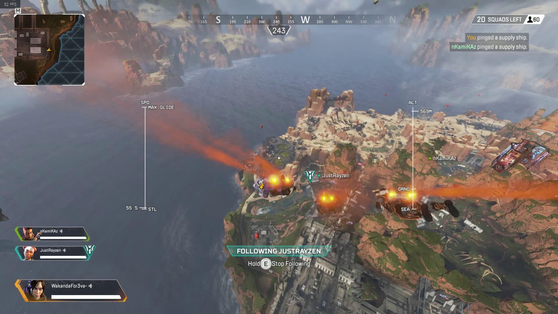 Apex Legends high ping landing