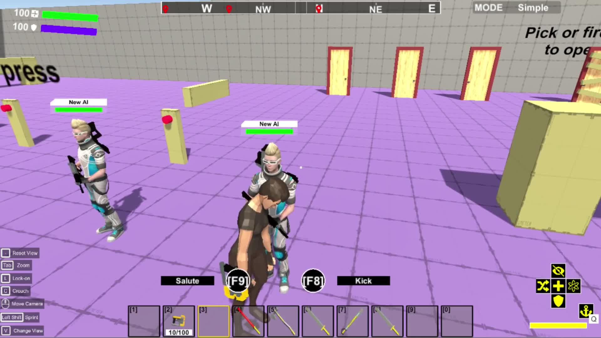 multiple interaction info option