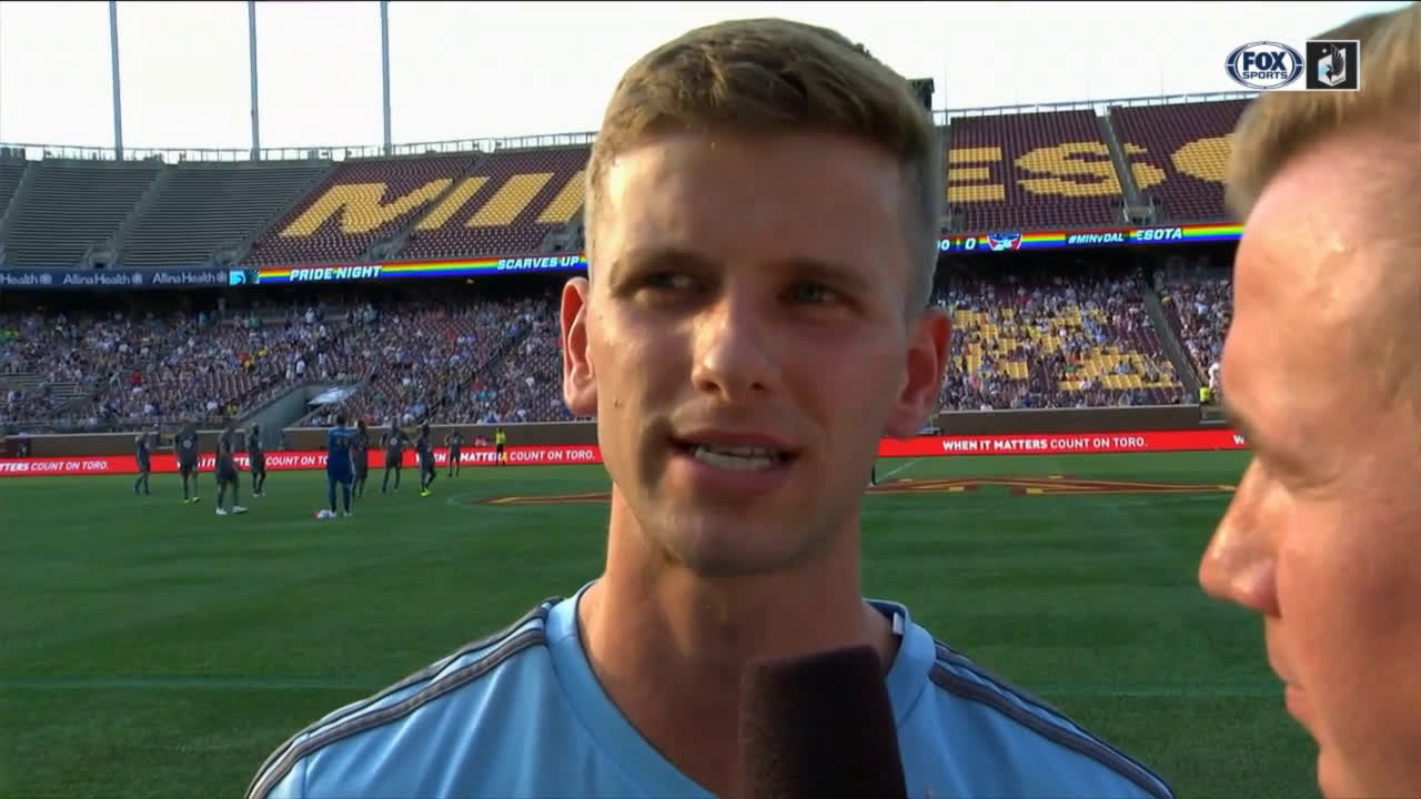 Collin Martin Pre-Game Interview on Pride Night